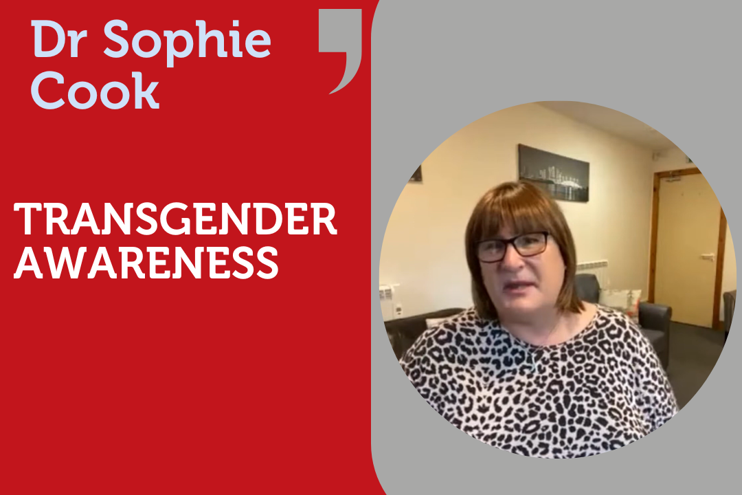 Transgender Awareness: Dr Sophie Cook in conversation with MD, Nick ...